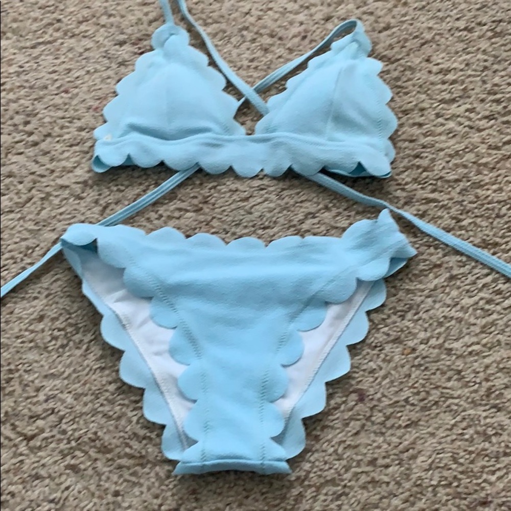 Light Blue Bikini Set - Gem